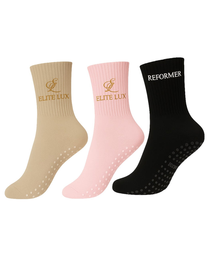 Reformer Pilates Sock – Elite Lux Reformer Pilates